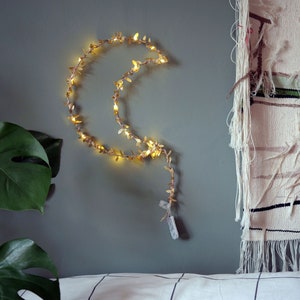 Moon Light | Leaf Crescent Moon Decoration | Baby Room Night Light ...
