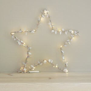 Festive Star Light | Handmade Christmas Decoration | Hanging Light-up ...
