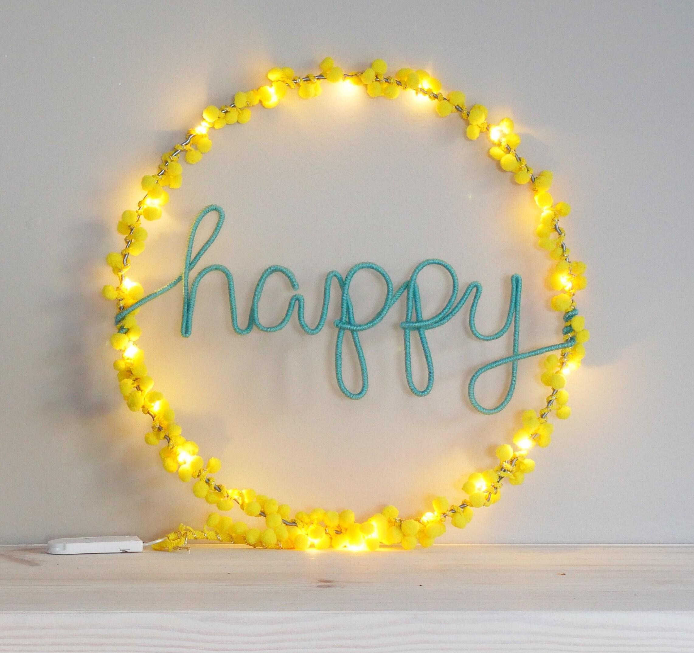 Custom LED Word or Name Sign for Kids Personalised Slogan Light ...
