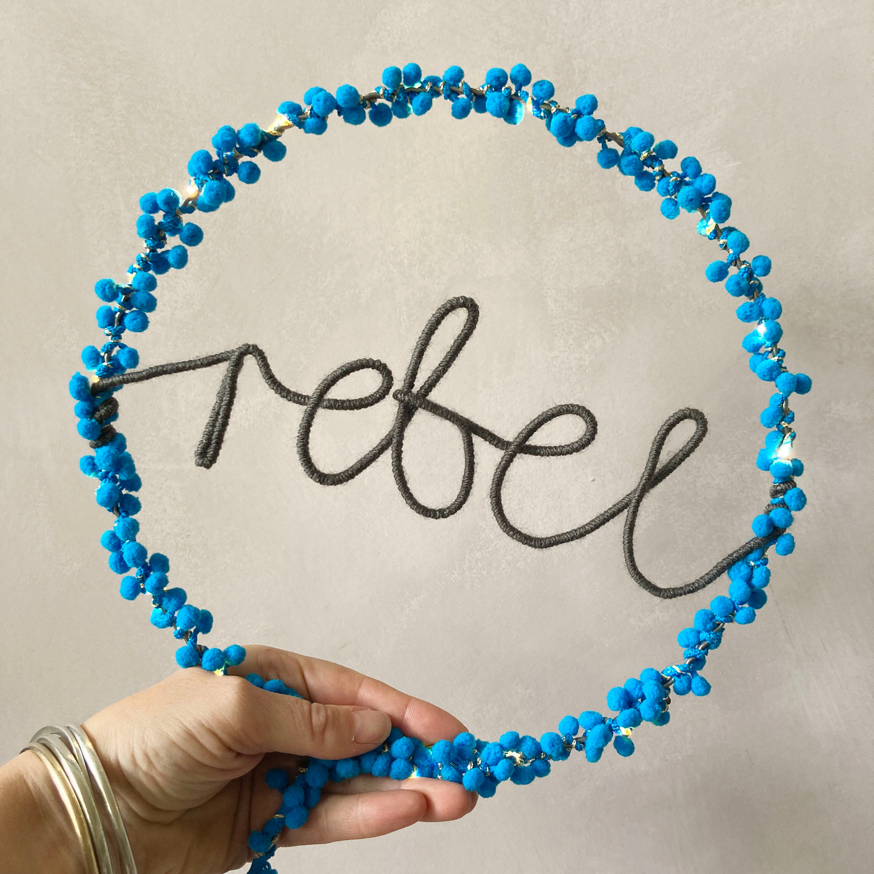 Custom LED Word or Name Sign for Kids Personalised Slogan Light ...