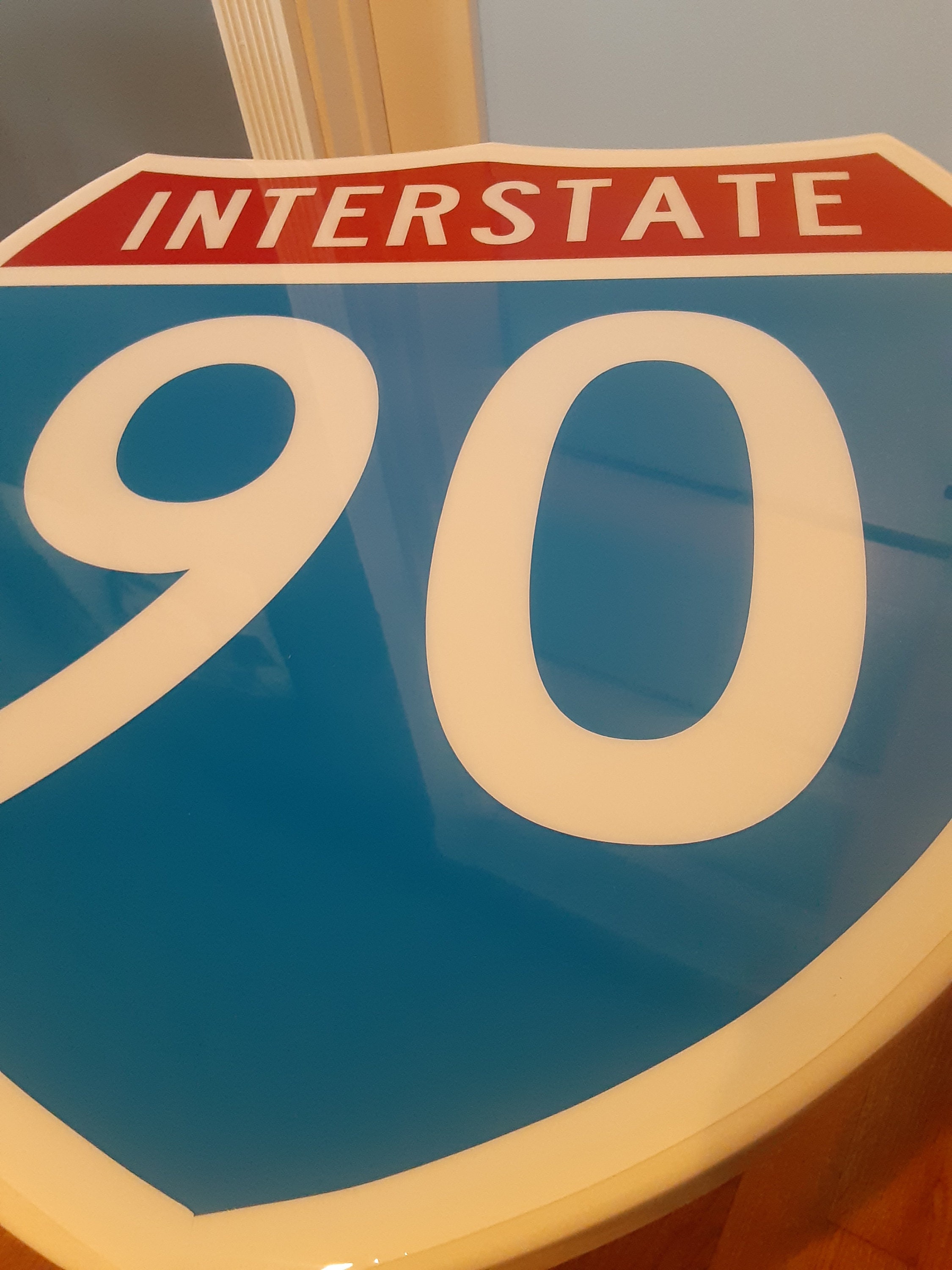 Interstate Sign Coffee Table - Etsy