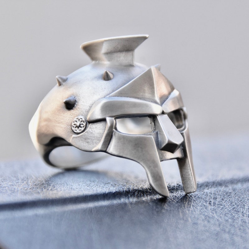Silver Ring Gladiator - Etsy UK