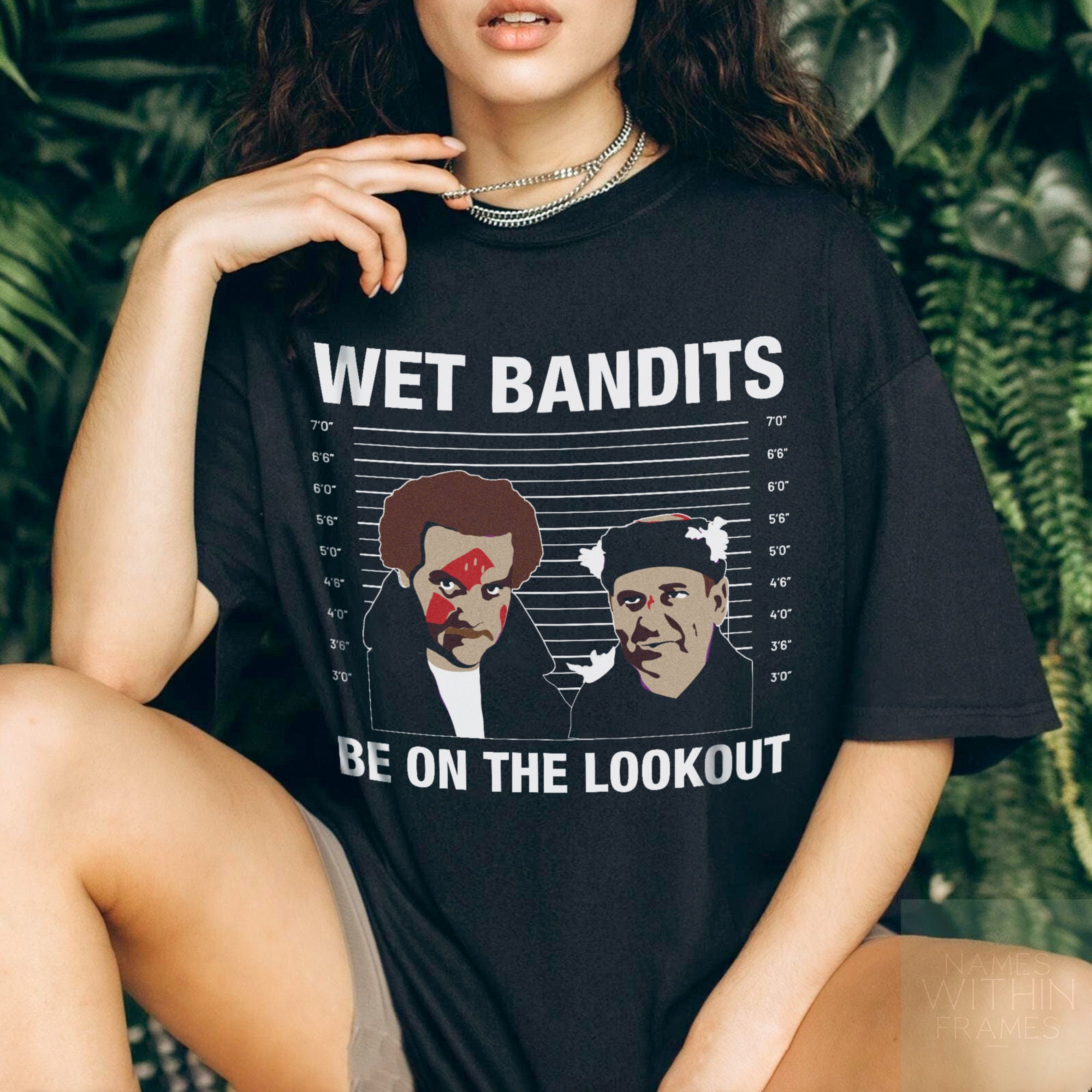 The Wet Bandits Be on the Lookout Shirt, Home Alone Shirt, Marv and ...