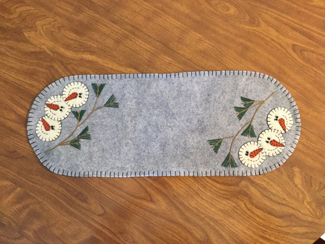 Snowy Pines! Mini Table Runner. - Etsy