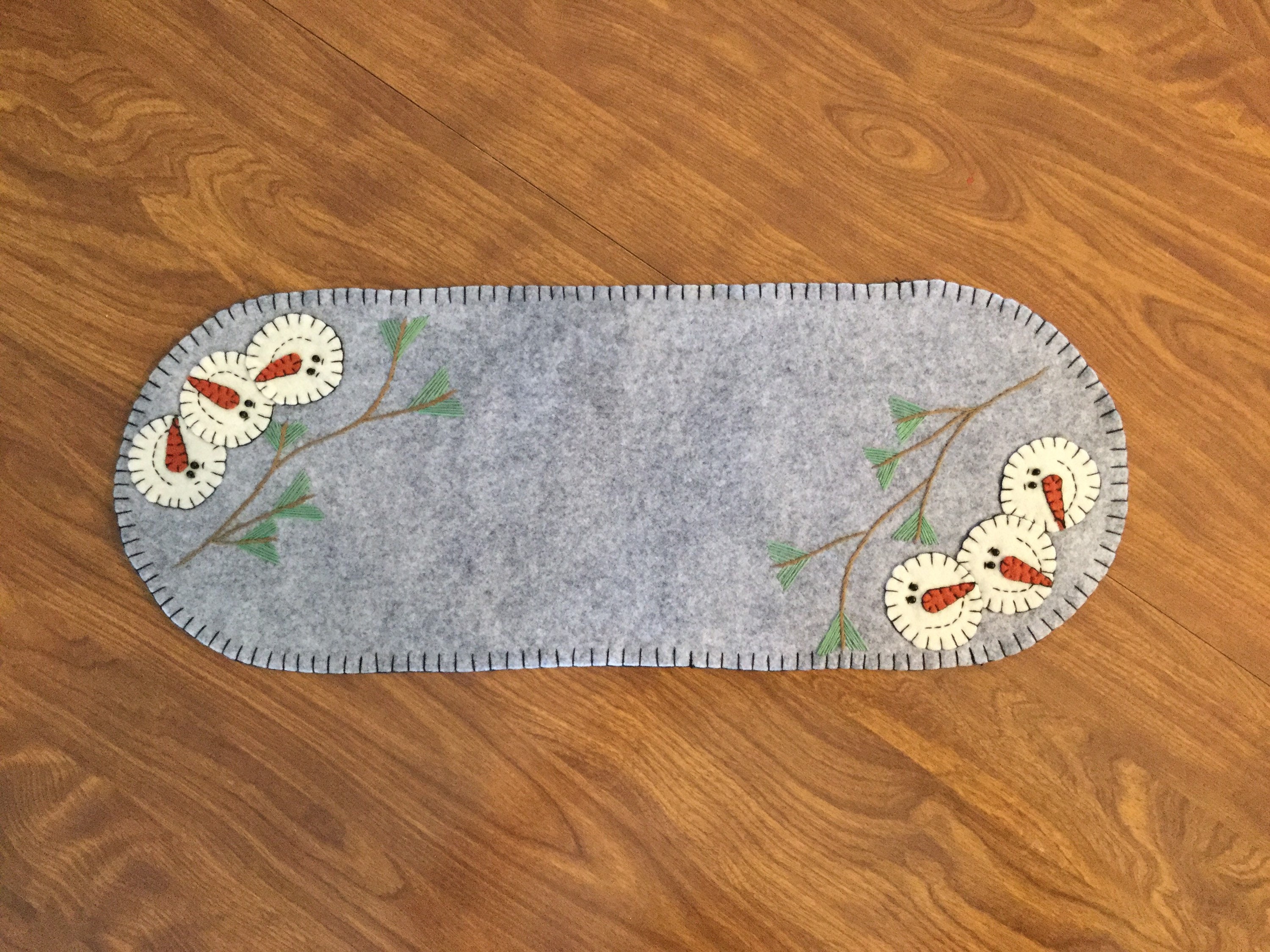 Snowy Pines! Mini Table Runner. - Etsy