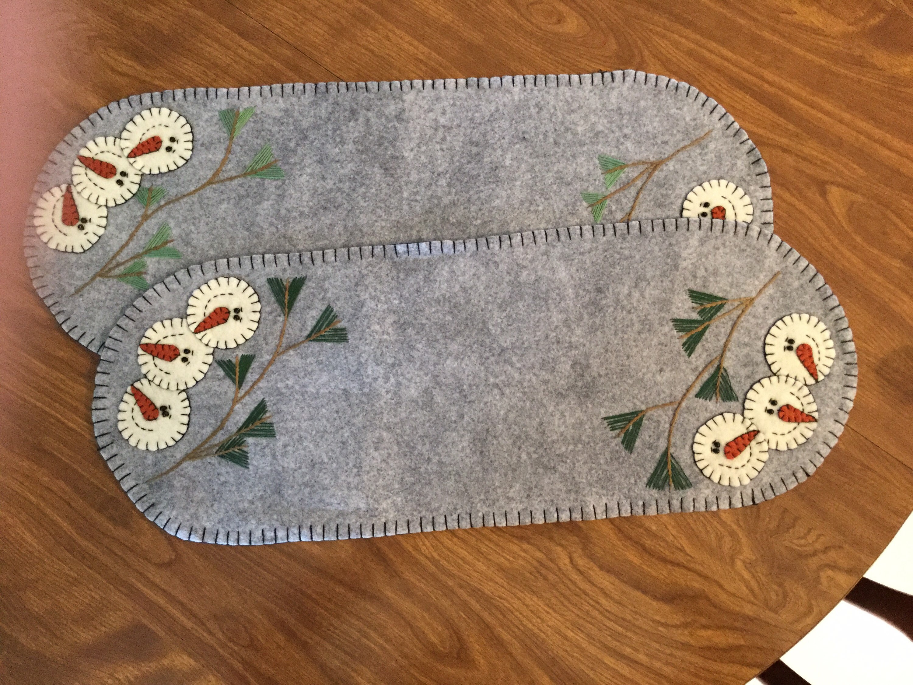 Snowy Pines! Mini Table Runner. - Etsy