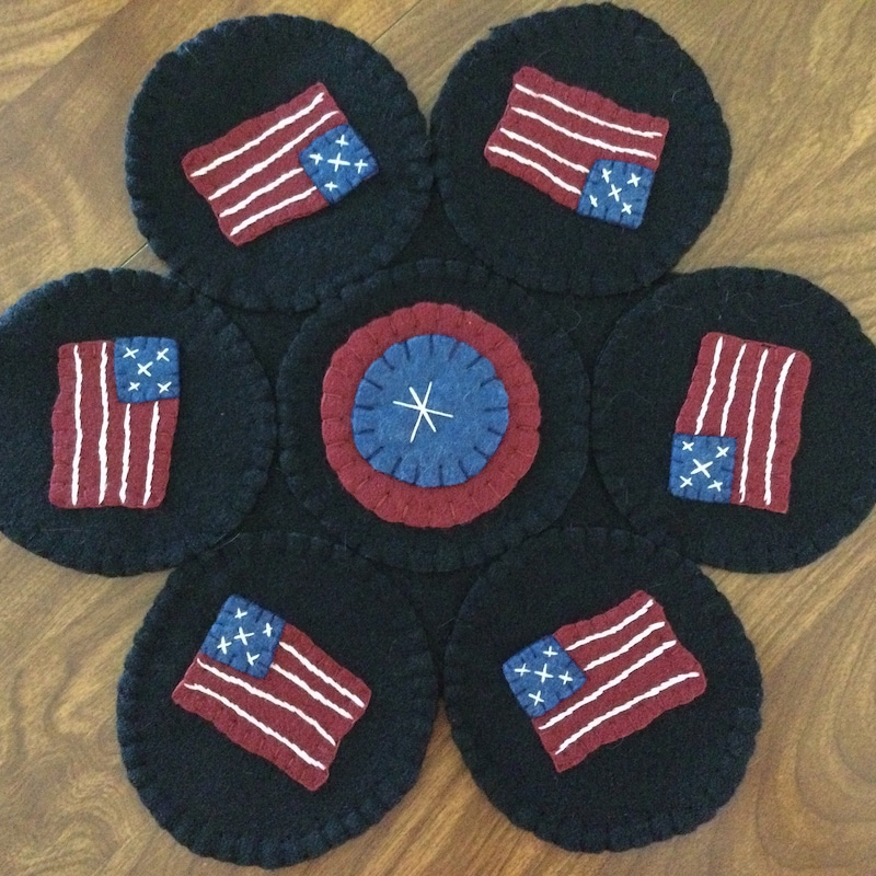 Patriotic Table Mat - Etsy