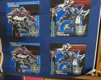 Transformers Cotton Fabric - Etsy