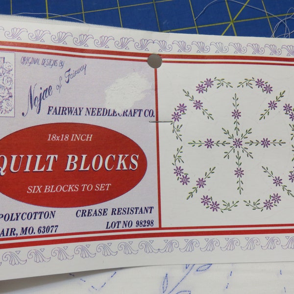 Quilt Blocks Fairway Needlecraft - Etsy