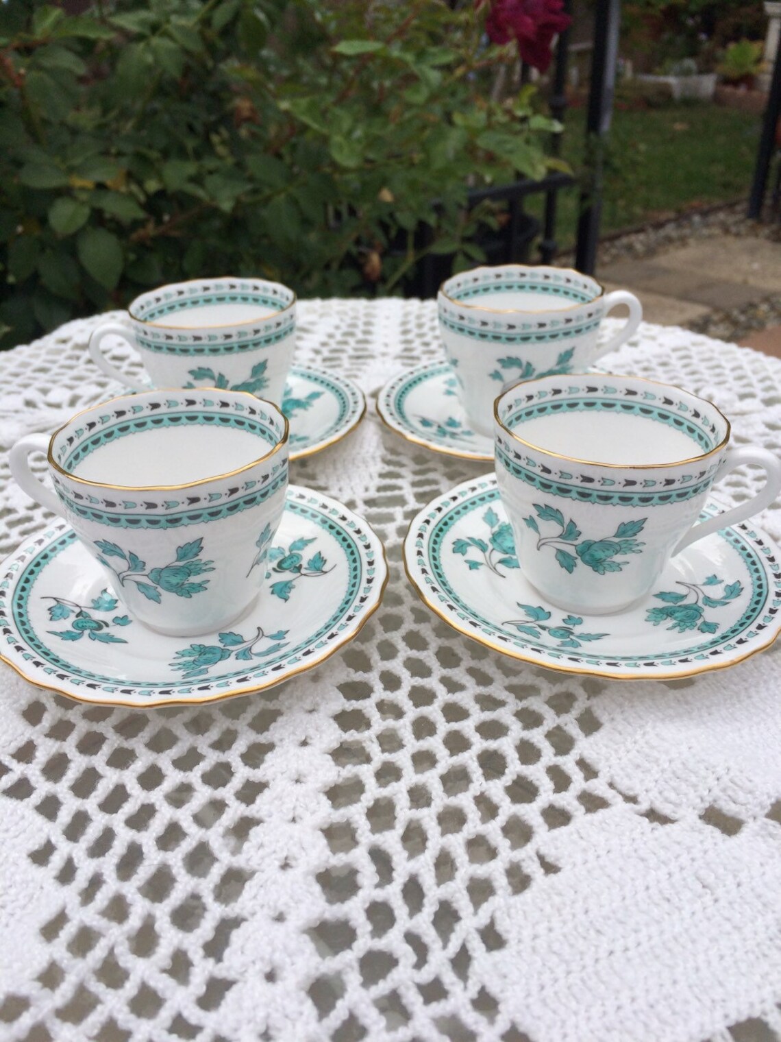 Spode Darlington Demitasse/espresso Set - Etsy