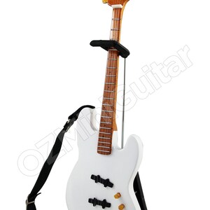 Miniature Bass Guitar White - Etsy