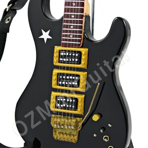 Miniature Guitar Richie Sambora Signature Vintage 1987 Black | Etsy