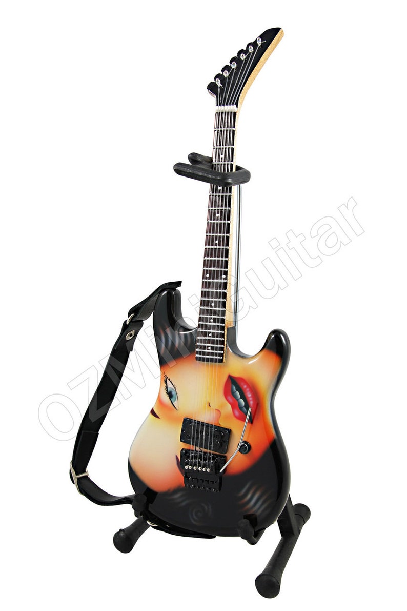 Miniature Guitar Mick Mars Kramer Baretta MARILYN - Etsy