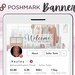 Poshmark Banner, Welcome to My Closet, Digital Download // Poshmark ...