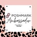Poshmark Closet Signs, Pink Leopard Print // Poshmark Closet Divider ...