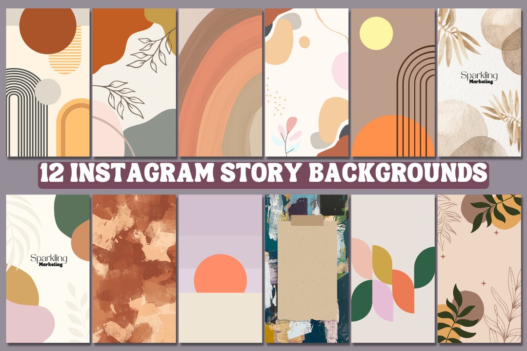12 Instagram Story Templates, IG Story Template, Instagram Template, IG ...