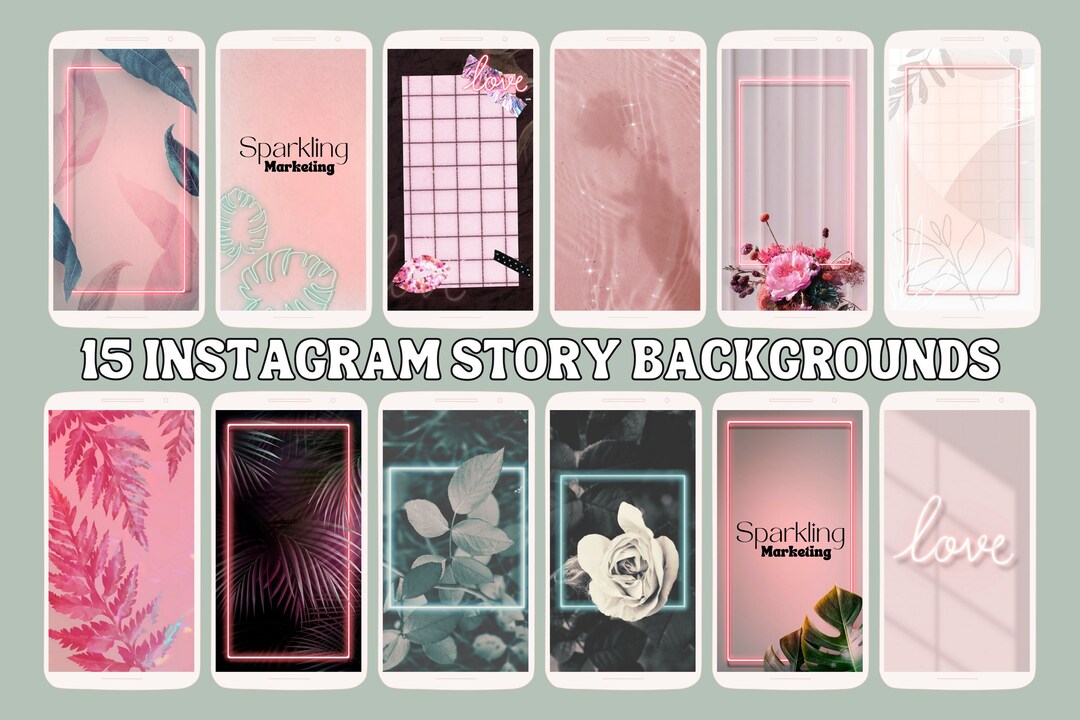 15 Instagram Story Templates, IG Story Template, Instagram Template, IG ...
