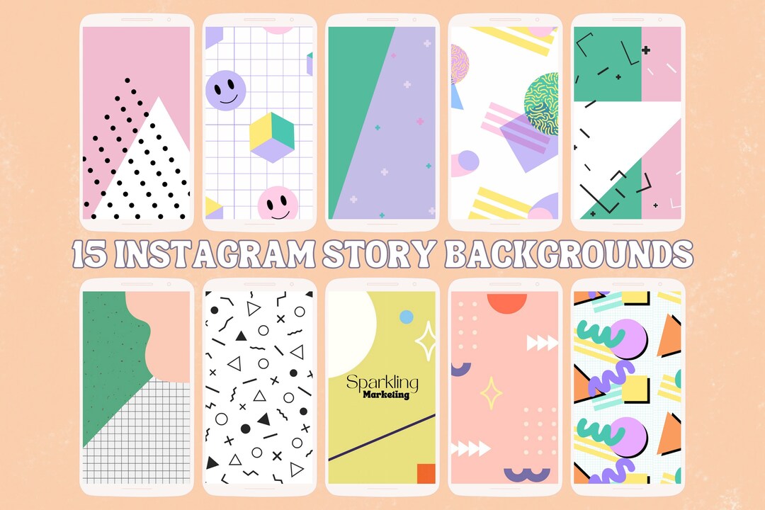 15 Instagram Story Templates, IG Story Template, Instagram Template, IG ...