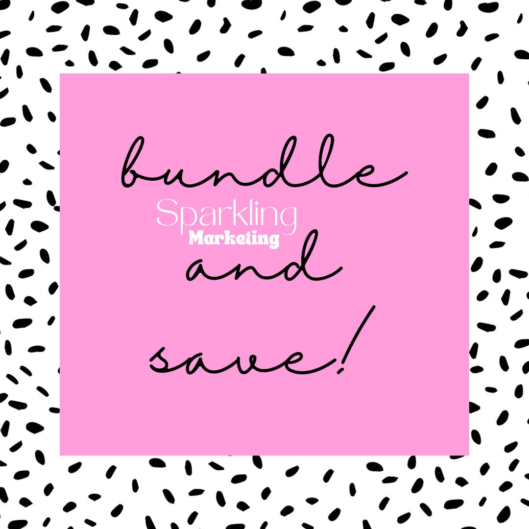 Poshmark Closet Signs Hot Pink Black & White // Poshmark - Etsy