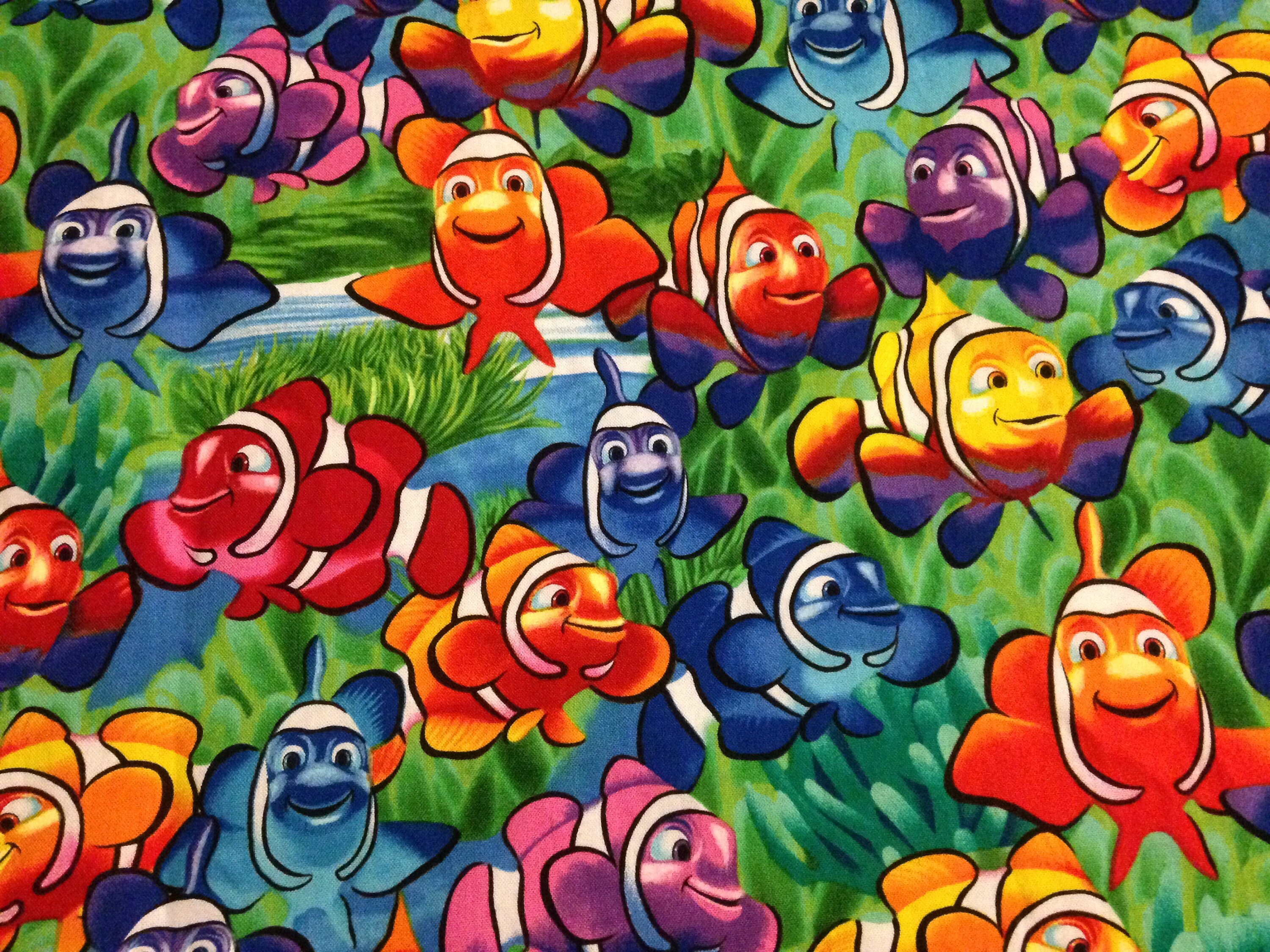 Rainbow Clown Fish String Backpack - Etsy