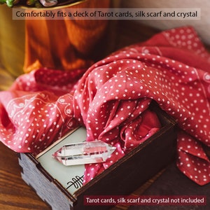 Tarot Cards Box the Devil Stash Box the Devil Tarot Treasure Box Tarot ...