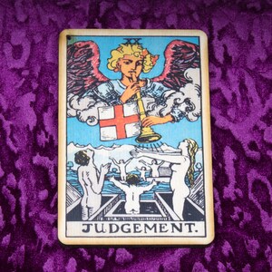 Tarot Cards Judgement Incense Holder Wood Incense Burner Judgement ...