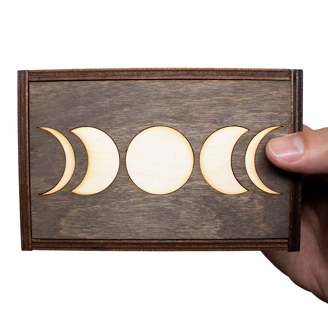 Moon Phases Crescent Moon Jewelry Box Moon Phases Celestial - Etsy