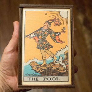 Tarot Cards Box the Fool Stash Box the Fool Tarot Treasure Box Tarot ...