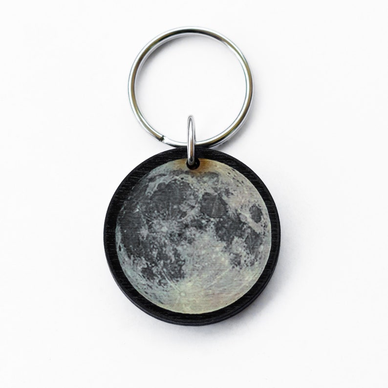 Full Moon Keychain Mindfulness Gift Meditation Gift Full Moon Gift Full ...