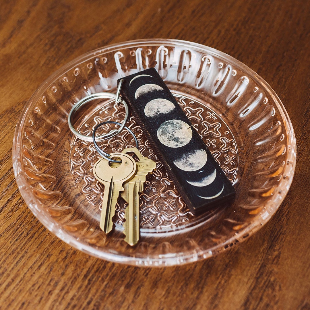 Moon Phases Keychain Mindfulness Gift Meditation Gift Moon Phases Gift ...