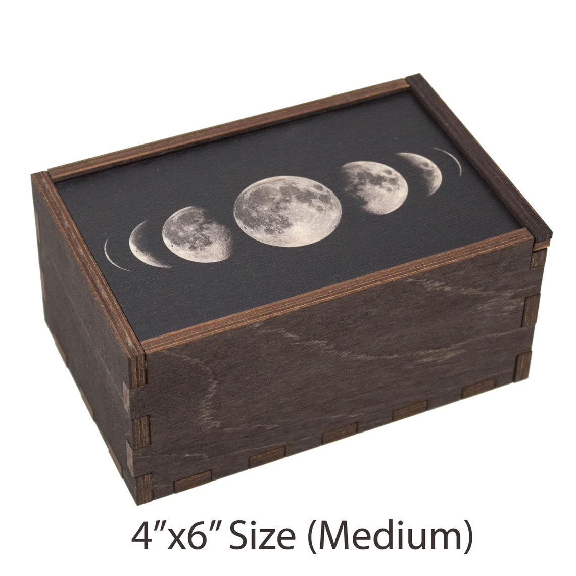 Moon Phases Crescent Moon Jewelry Box Moon Phases Celestial - Etsy