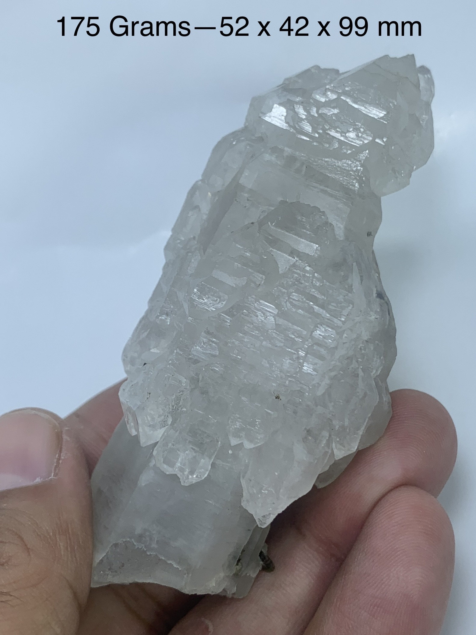 Rare Sceptre Elestial Quartz With Tourmaline and Mica Specimen. - Etsy