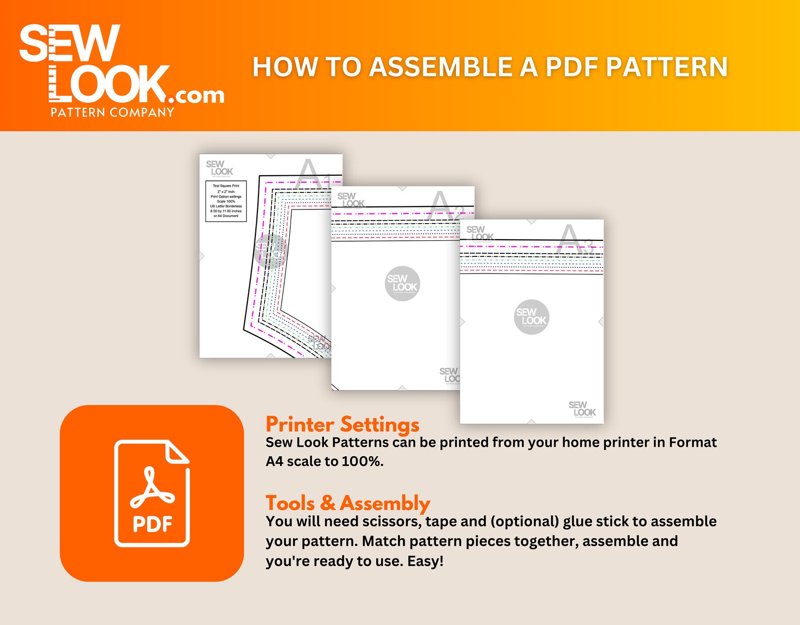 SEW LOOK - Belle Boho Long Maxi Dress Pattern - PDF Easy Beginner ...