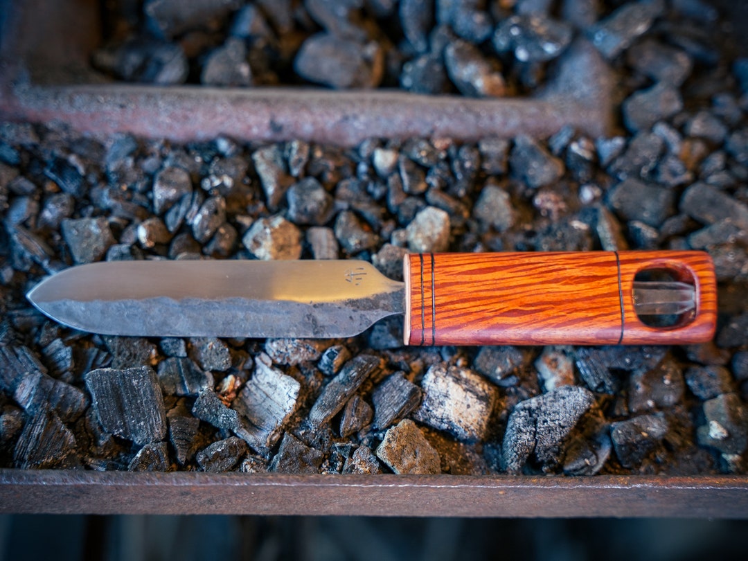 Hand-forged Ritual Energy Dagger With Rock Crystal Handle - Etsy