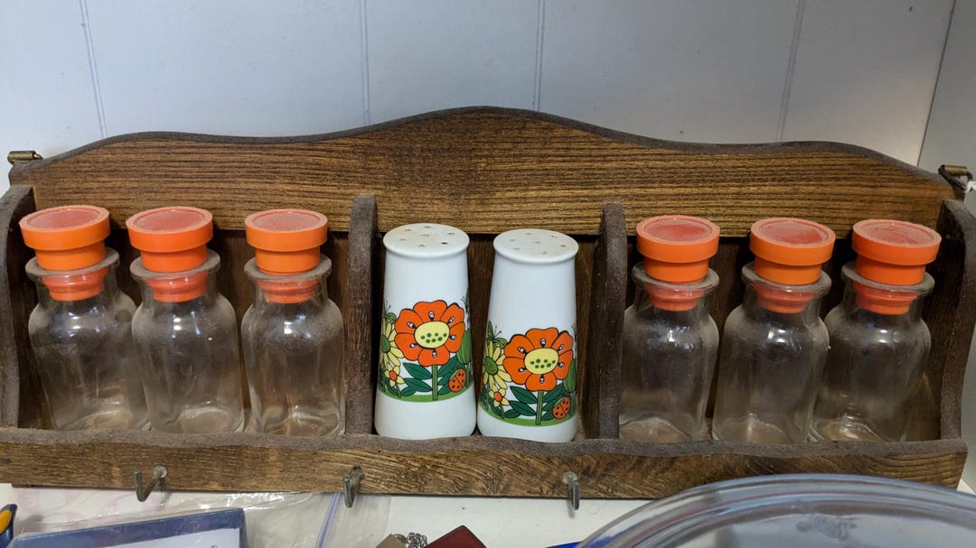 1960 MCM Price Spice/measuring Cup Rack - Etsy