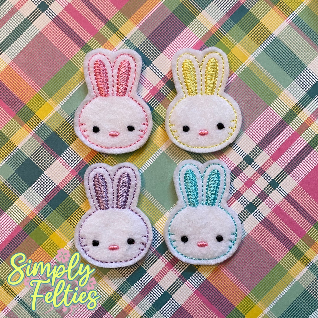 Simple Easter Bunny Felties - Etsy