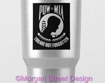Pow Mia Vinyl Decal | Etsy
