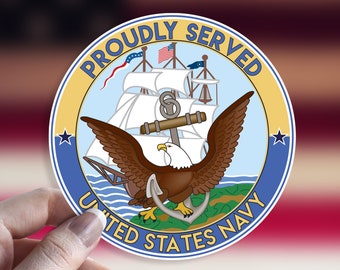 US NAVY FEMALE Veteran Decal Usn United States Military Armed Forces ...
