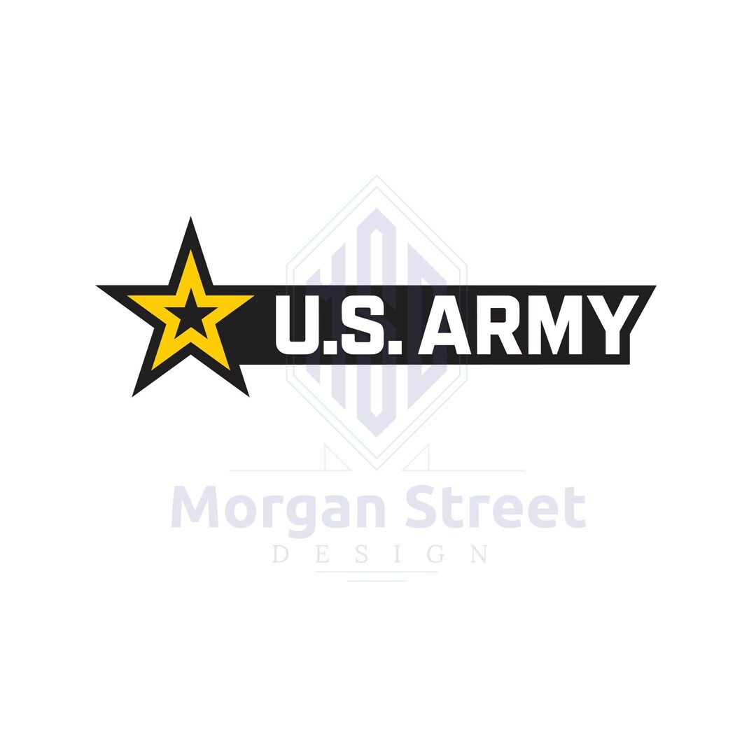 U.S. Army Latest Version Logo 2023 Decal Sticker, Car, Laptop 8" Wide ...