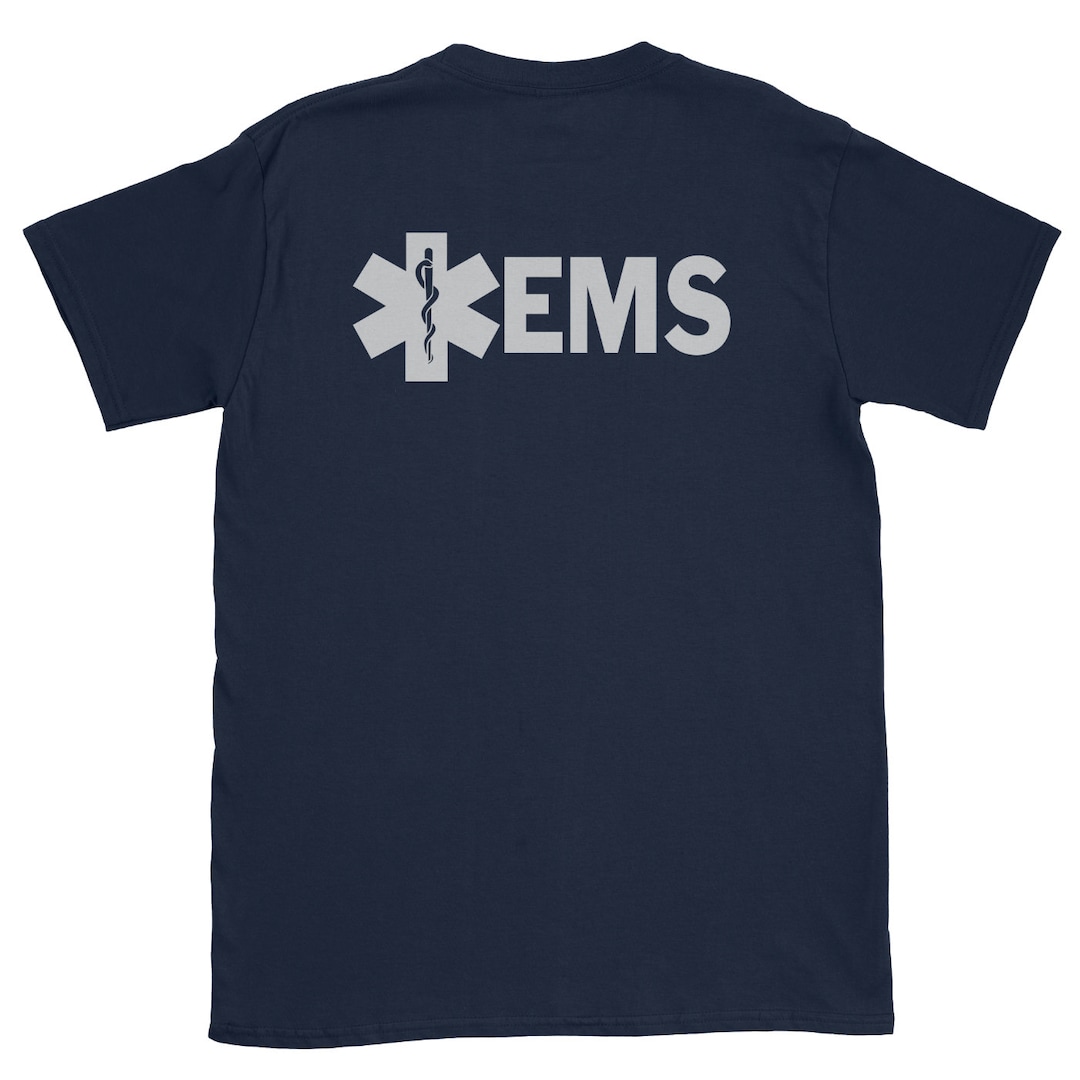 New Reflective Emergency Medical Services T-shirt EMT/EMS - Etsy