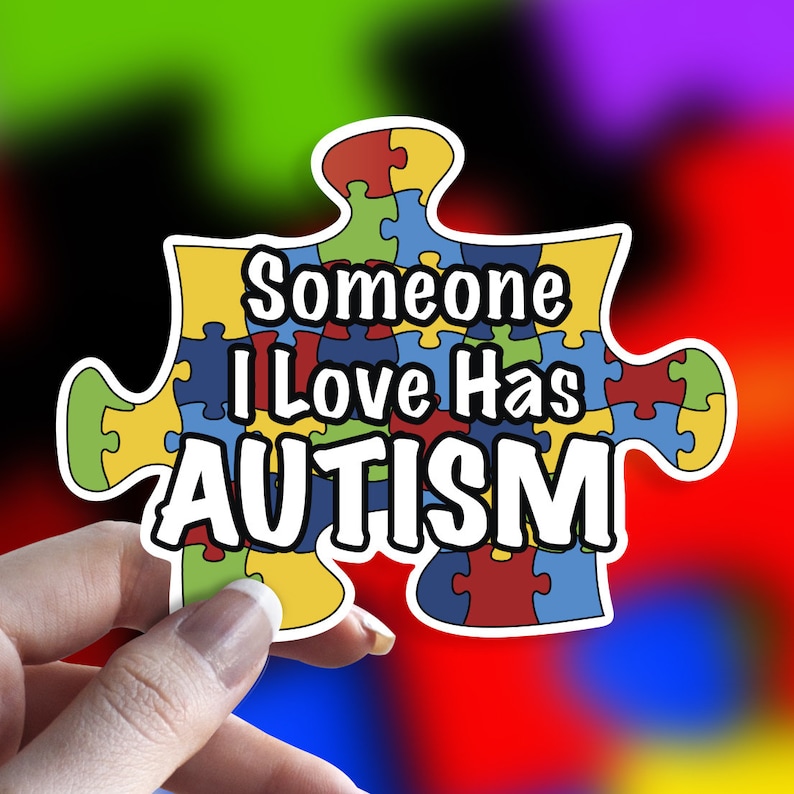 Autism Awareness Decal Puzzle Piece Die Cut 5 - Etsy