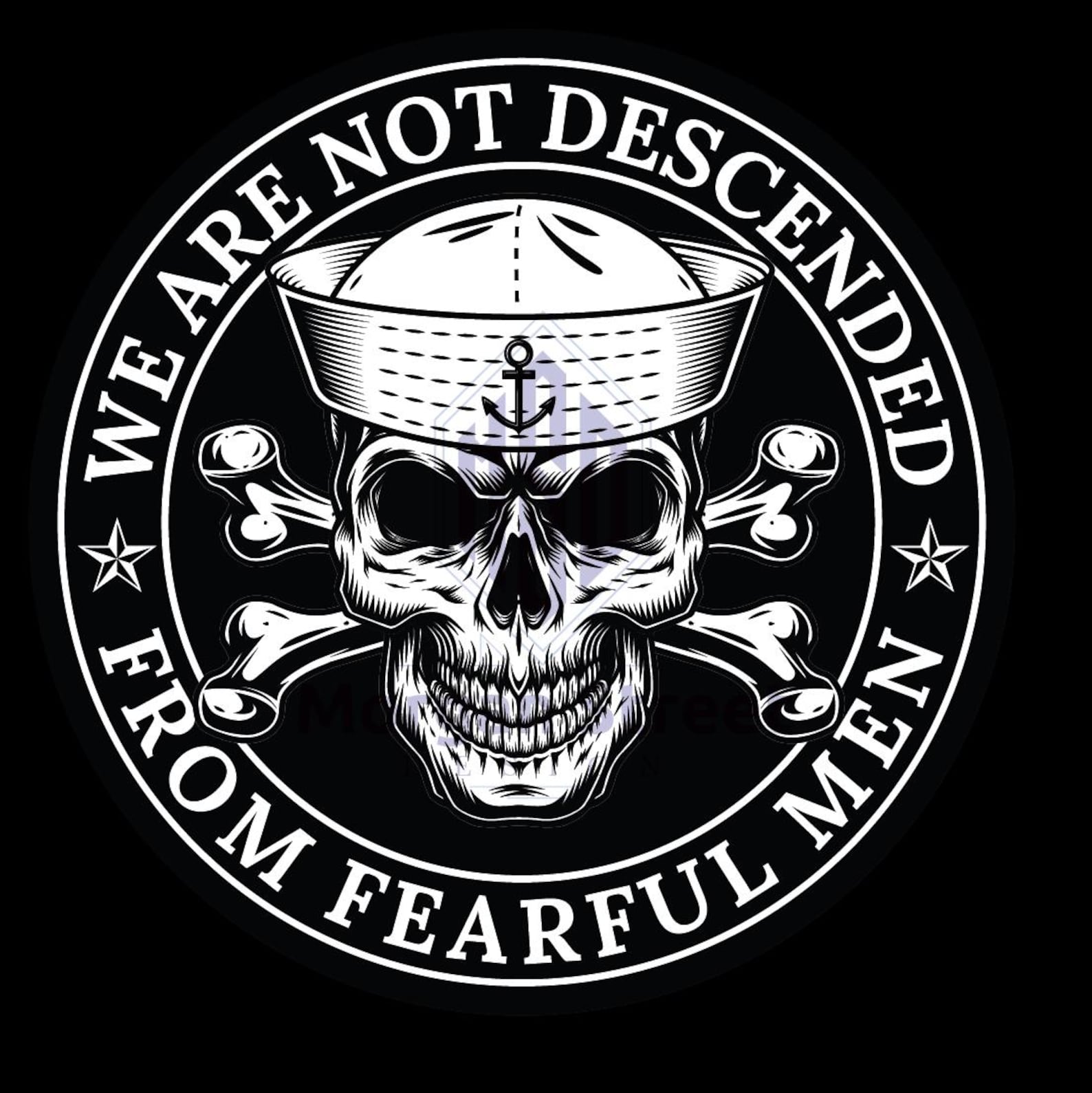 US Navy Decal Sticker: Fearless Men Veteran Gift - Etsy
