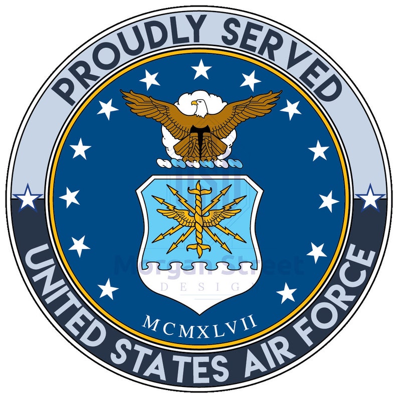 US Air Force Veteran Die Cut Vinyl Decal Sticker - Etsy