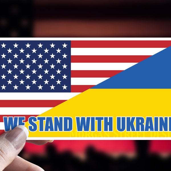 Ukraine Window Decal - Etsy