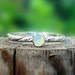 Small Opal Ring Sterling Silver Opal Ring October Birthstone - Etsy