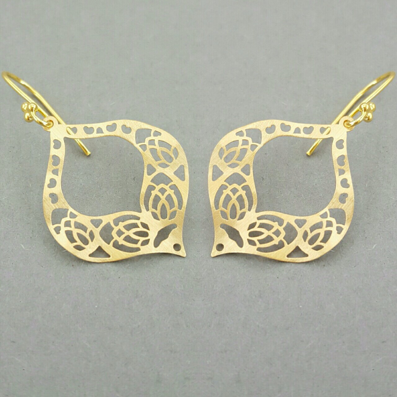 Dangle Earrings Gold Dangle Gold Earrings Earrings Dangle Gold | Etsy