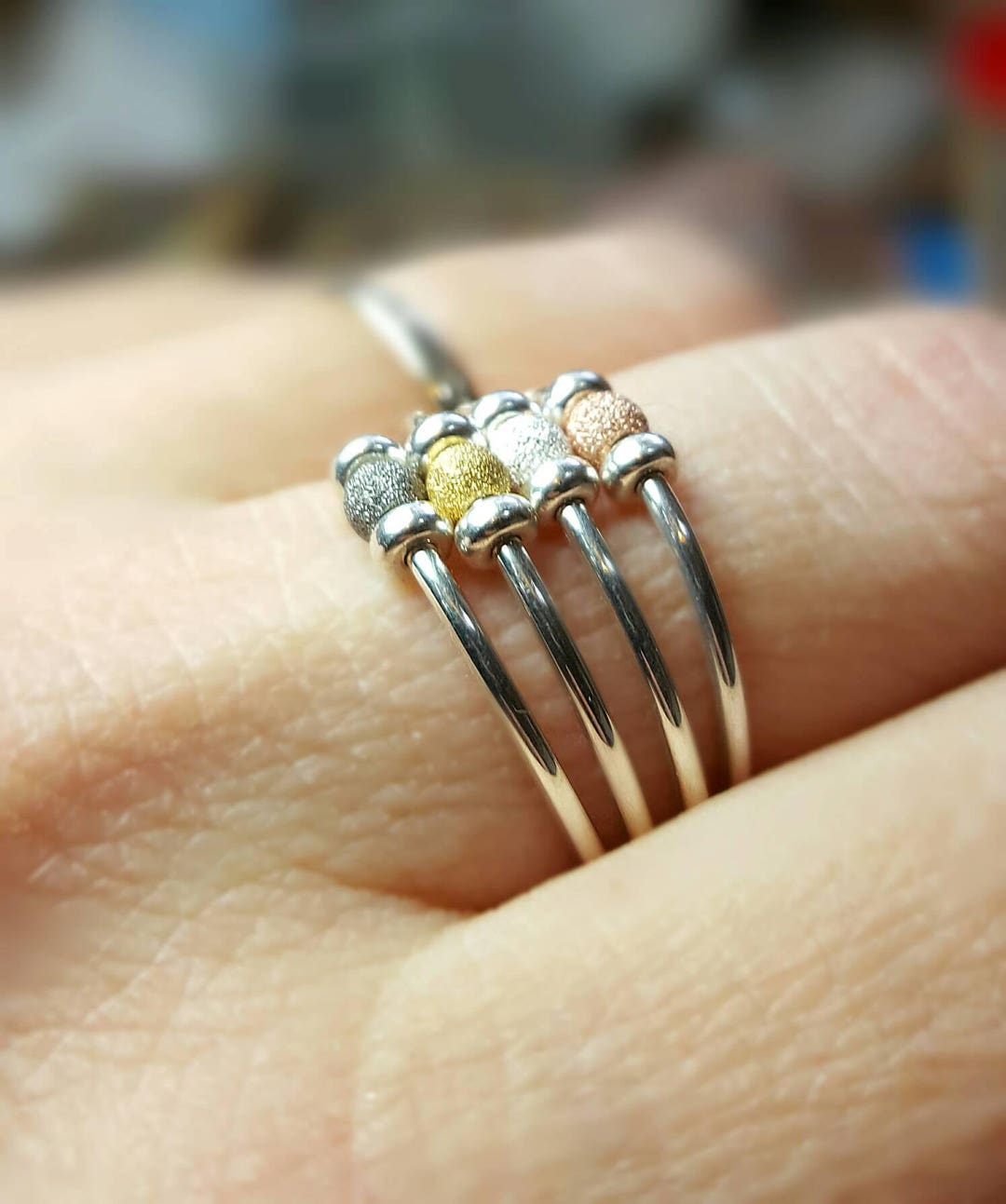 Self Care Ring, Fidget Ring, Worry Ring, Anxiety Ring, Meditation Ring ...