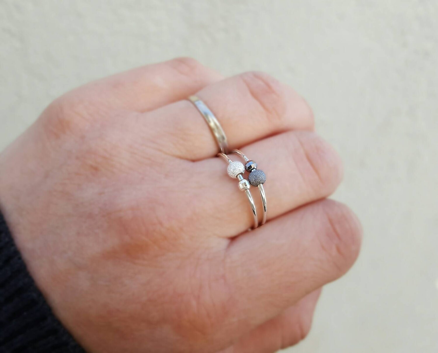 Fidget Ring Spinner Ring Anxiety Ring Spinner Rings Worry Ring Anxiety ...