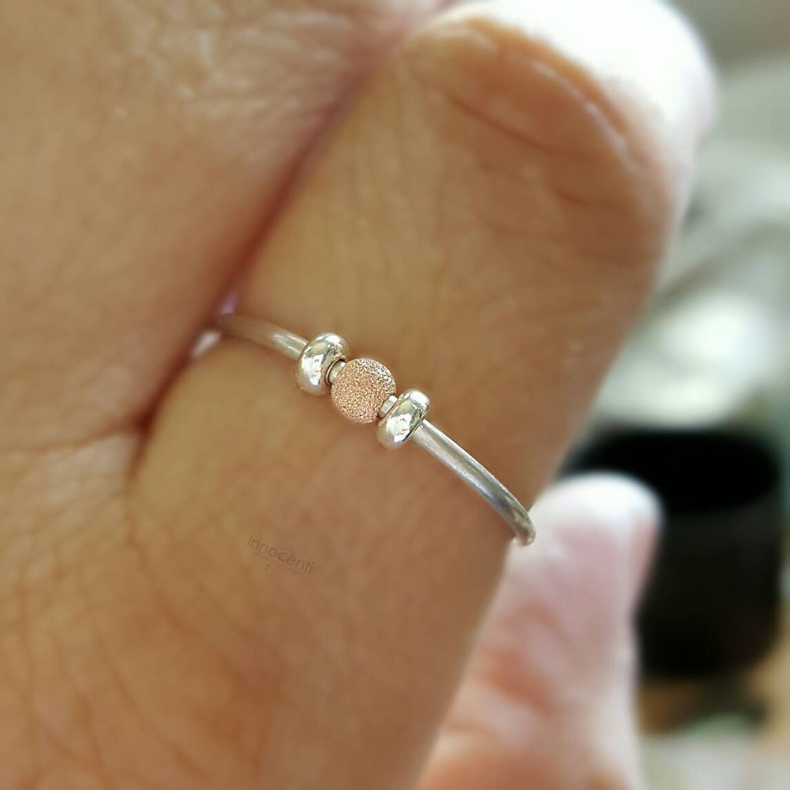 Fidget Ring, Mental Health, Anxiety Ring, Meditation Ring, Excoriation ...