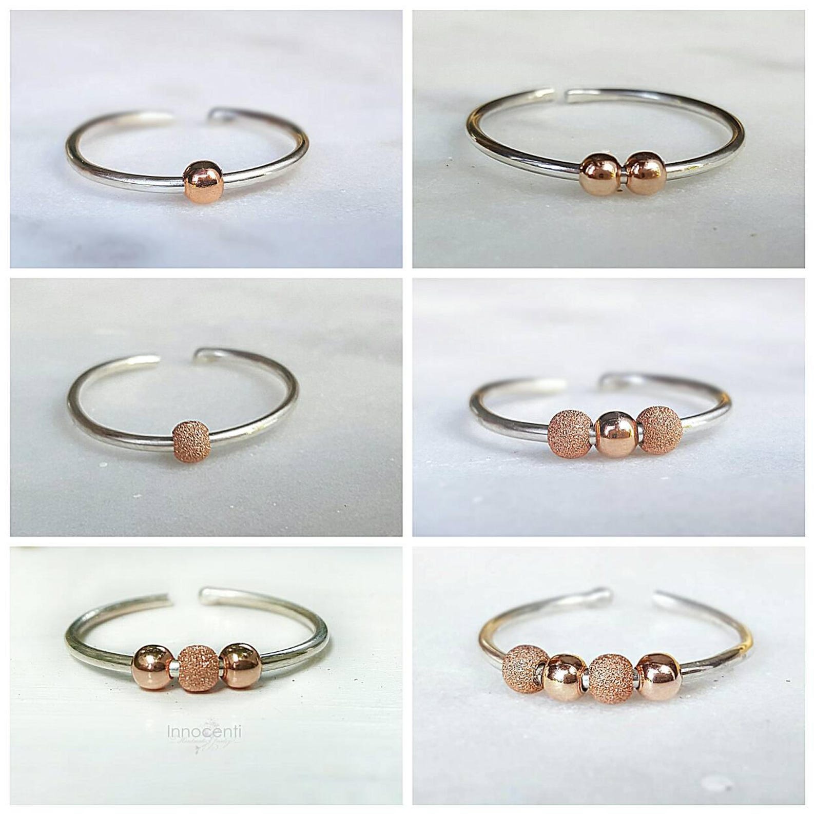 Worry Ring Spinner Ring Fidget Ring Spinner Rings Anxiety Ring Fiddle ...